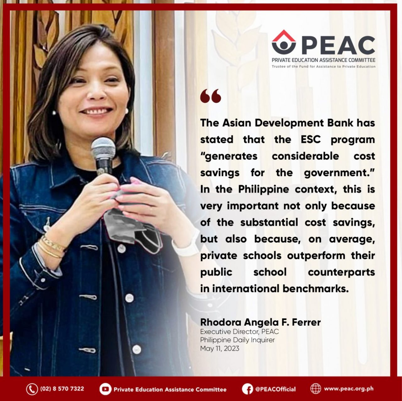 PEAC Official Website | Private Education Assistance Committee