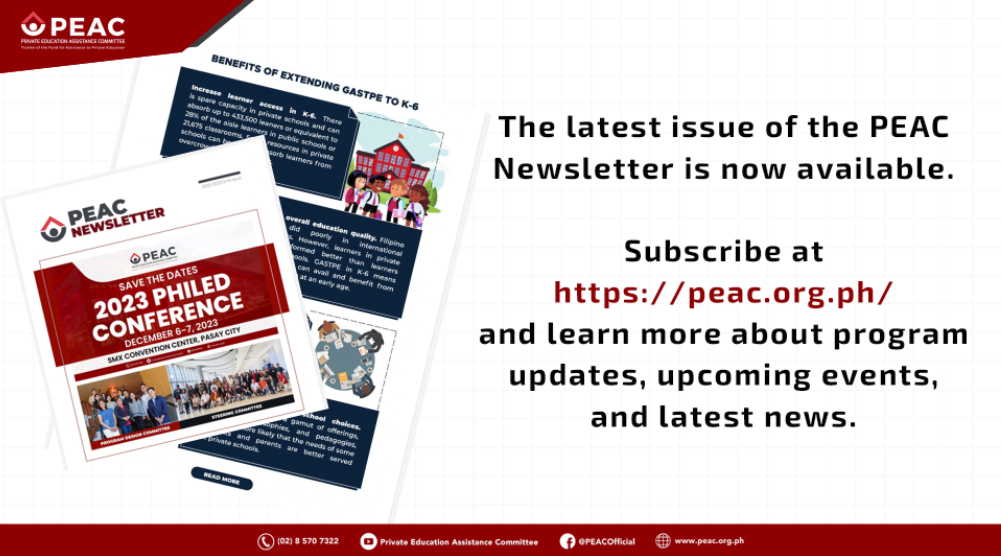 PEAC Official Website | Private Education Assistance Committee