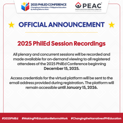 PhilEd Conference | PEAC Official Website